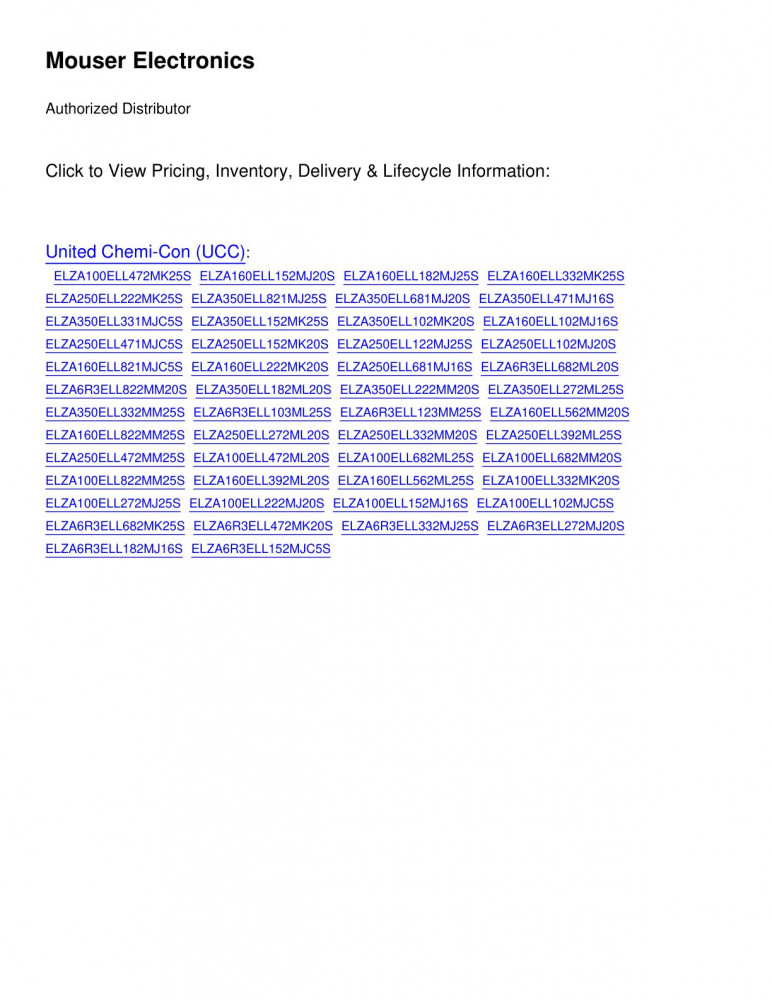 NCC LZA series technical document, page 3