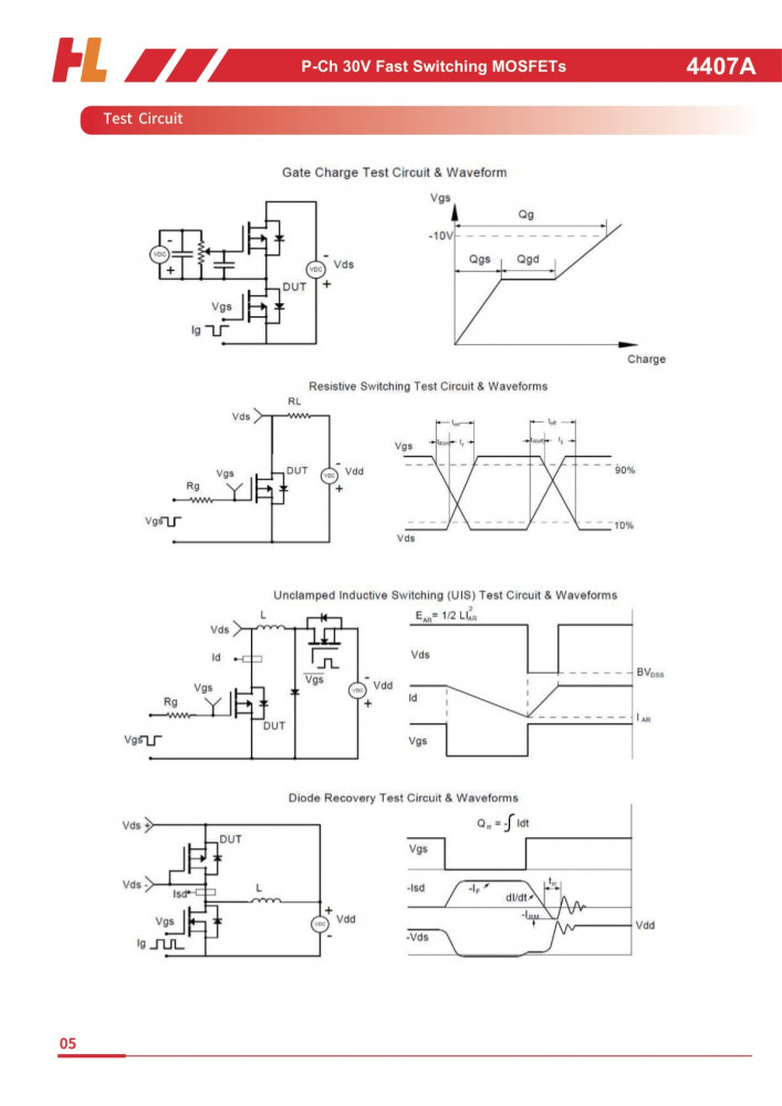 HL 4407A datasheet page 5