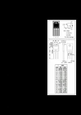 SPTECH 2SD1049 Single Bipolar Transistor