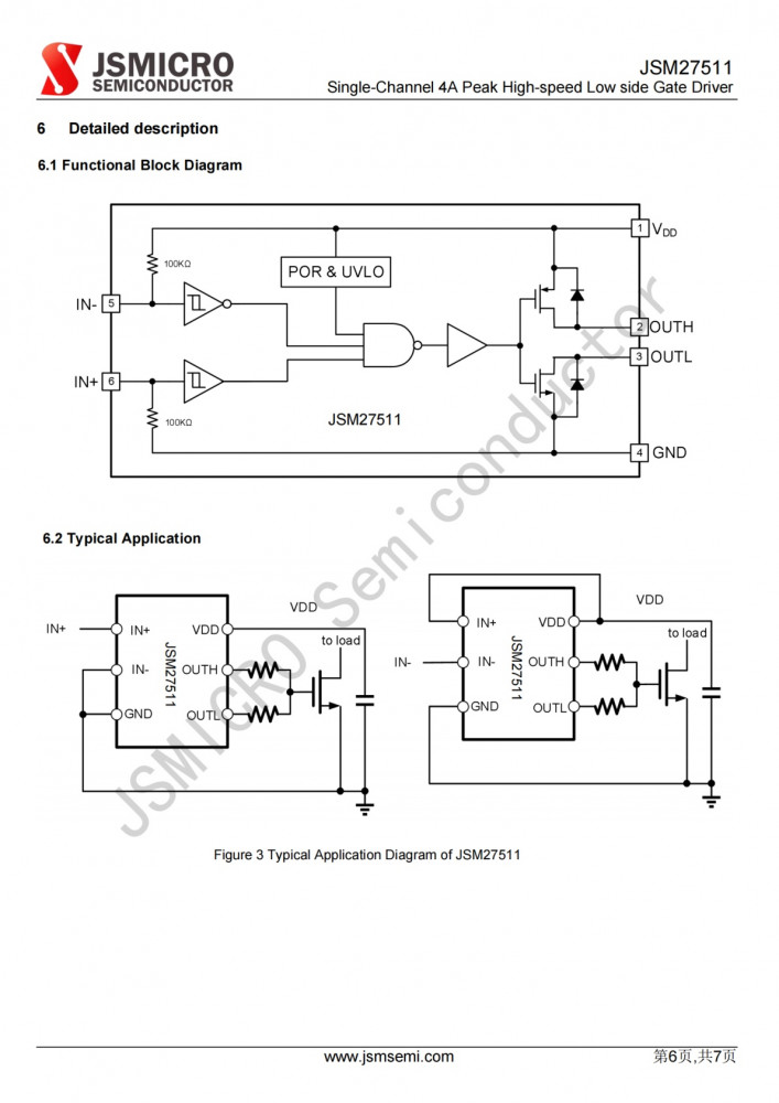 JSM27511 datasheet page 6