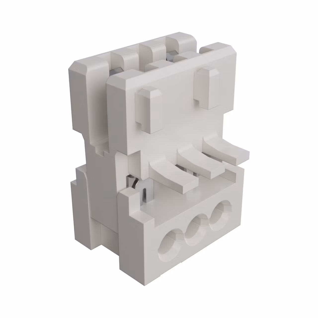 Appli-Mate RAST 2.5 IDT Housing, 2.50mm Pitch, Direct/Indirect, Female, 3 Circuits, Position Keys B and D Removed, Voided Circuit 2 for sale
