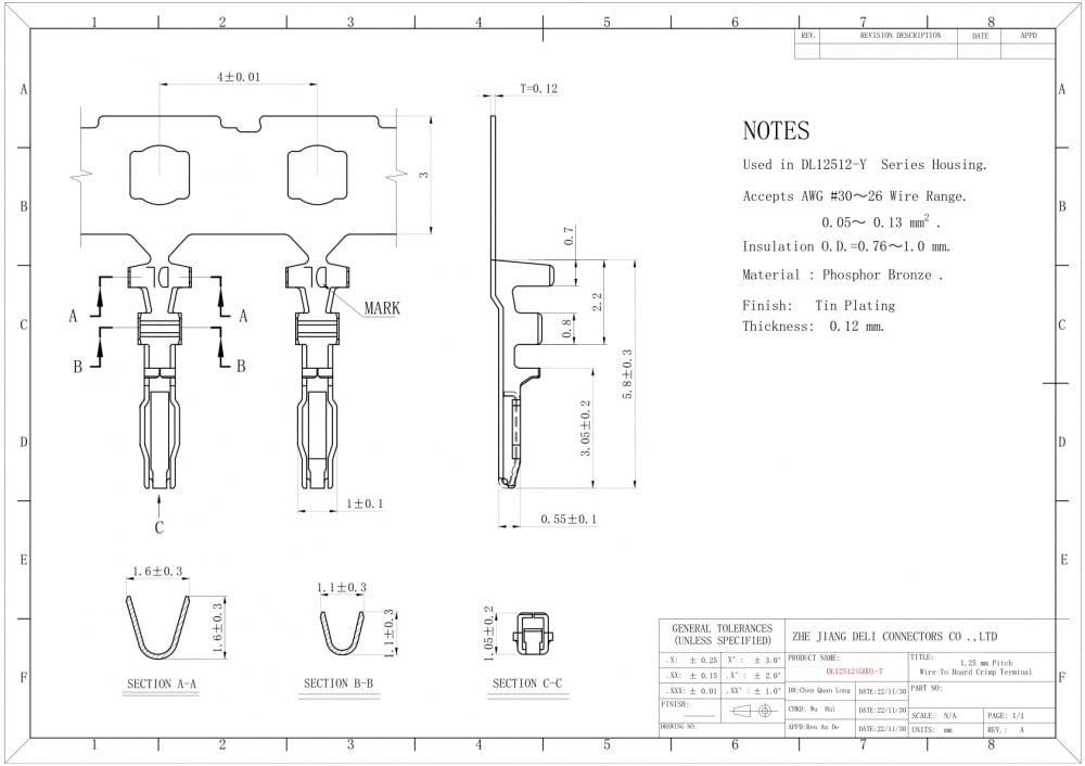 DLL GHD-8Y technical drawing page 6