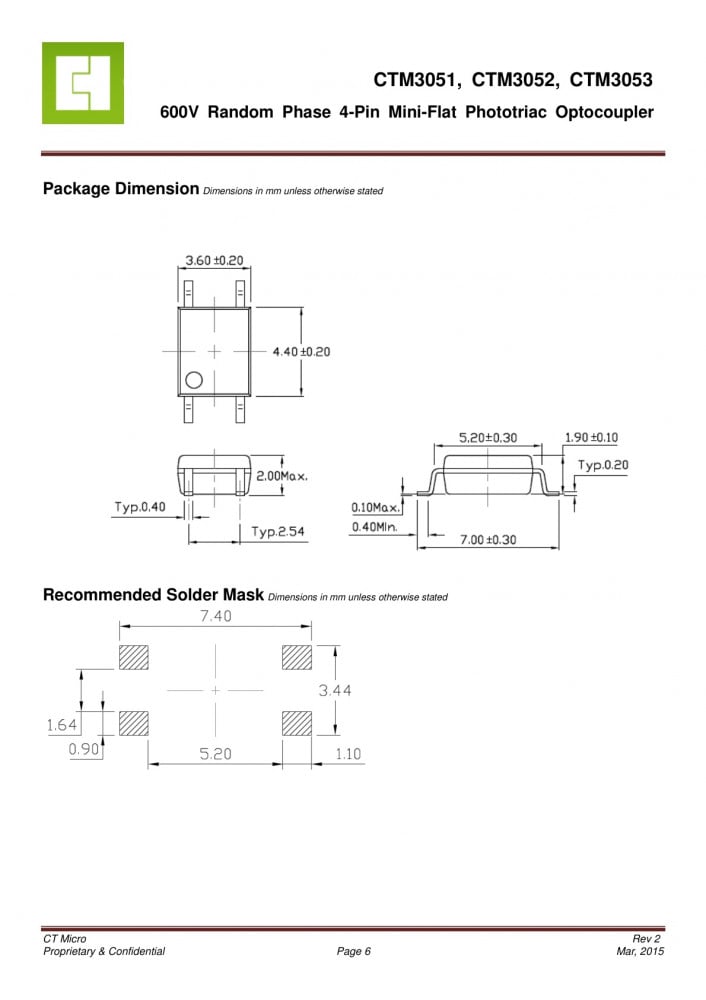 CTM3053 datasheet page 6