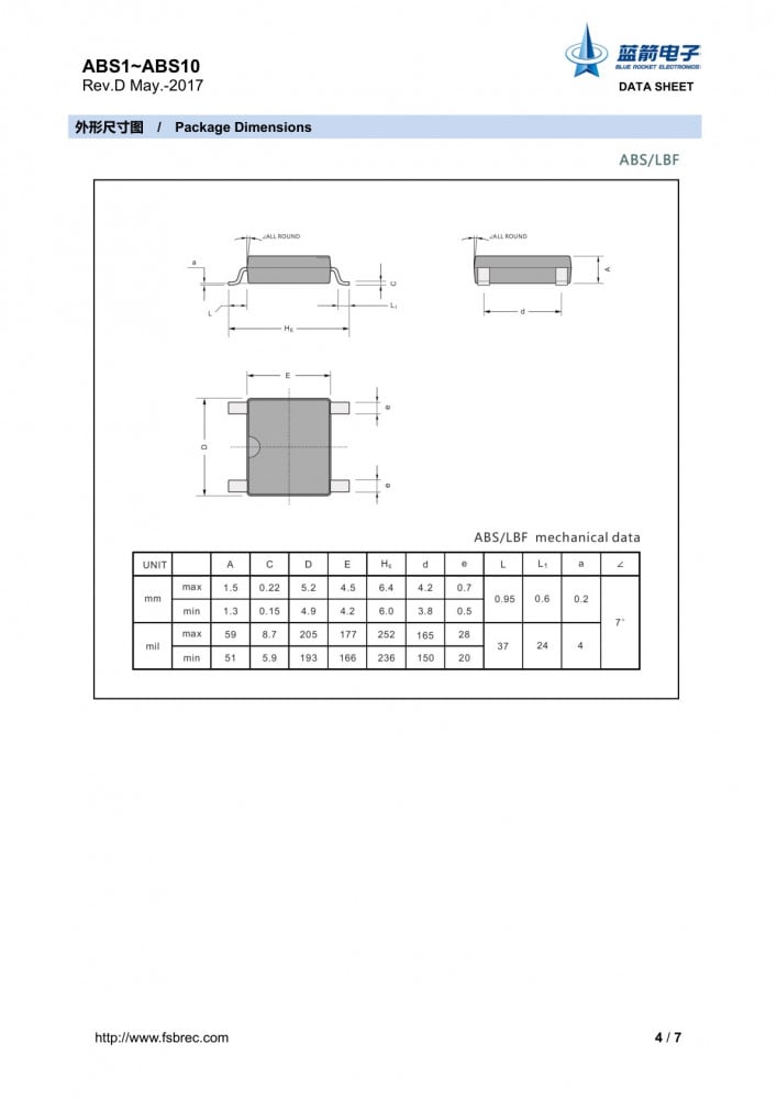 ABS10 datasheet page 4