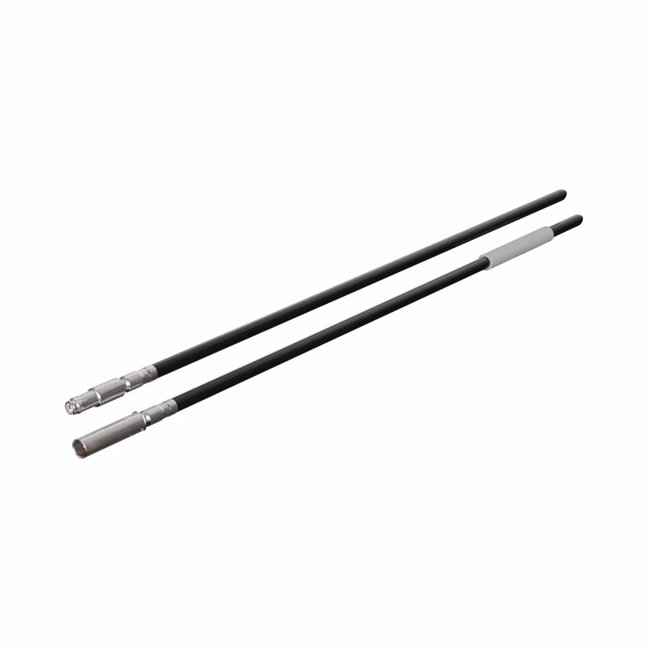 Pre-Crimped Lead HFM Jack Terminal-to-HFM Plug Terminal Off-the-Shelf (OTS) Cable Assembly, RG-174 Cable, 5000.00mm Length, 50 Ohms for sale