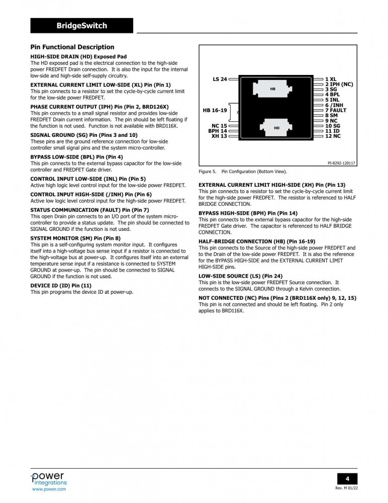BRD1167C-TL technical document page 4