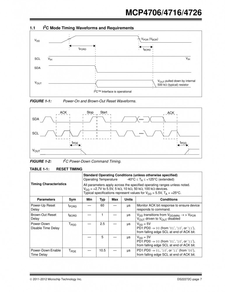 MCP4706 document page 7