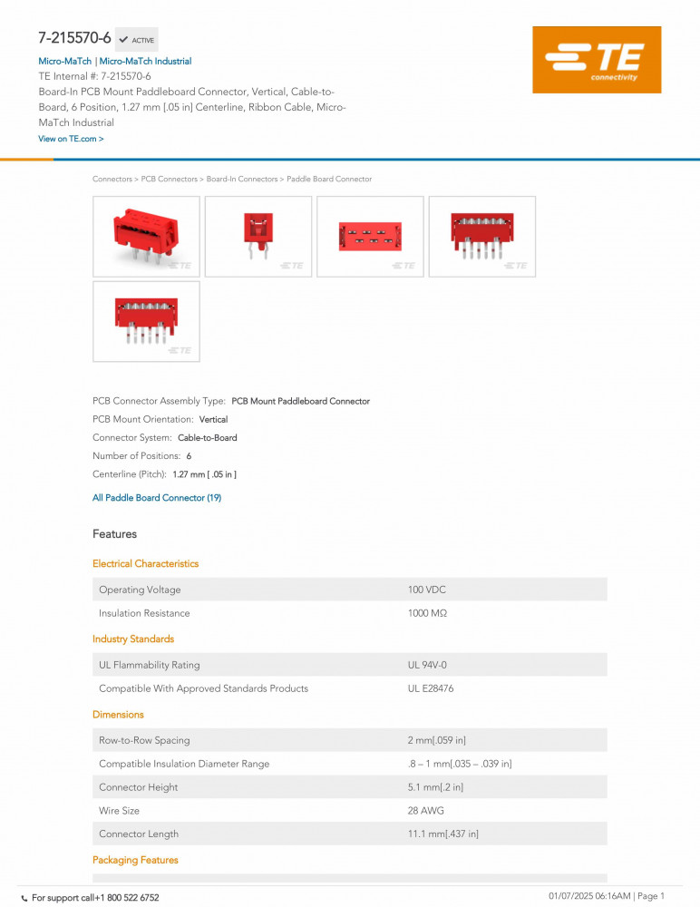 7-215570-6 technical document page 1