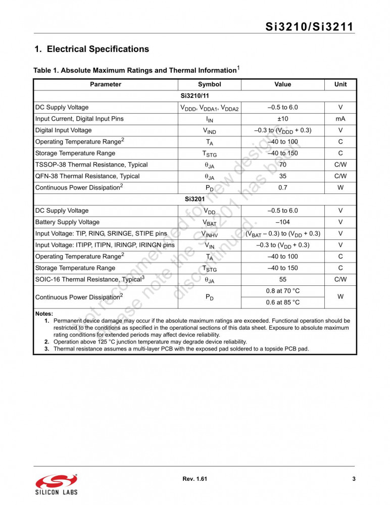 SI3211 technical document page 3