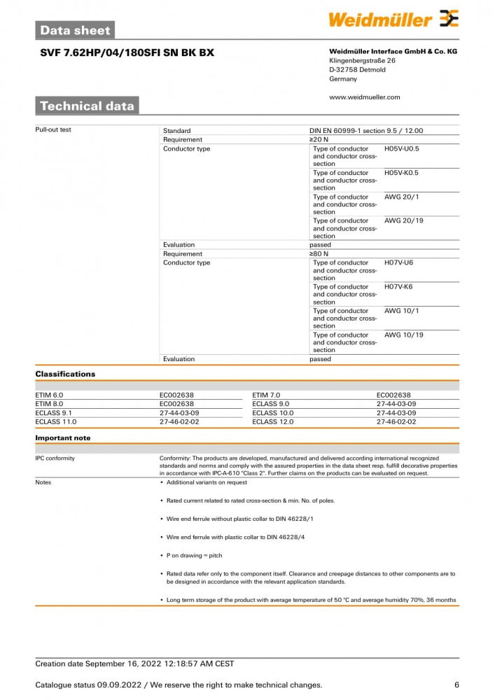 WEIDMULLER 1124830000 datasheet page 6