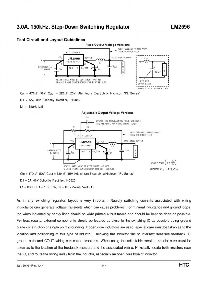 LM2596T-3.3 datasheet page 9