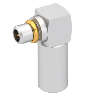 MMCX / NON MAGNETIC RIGHT ANGLE PLUG CRIMP TYPE CABLE 2/50S for sale