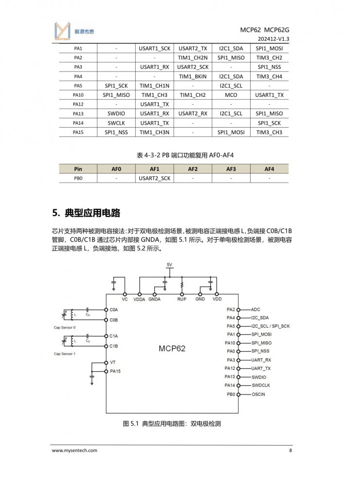 MCP62G datasheet page 8