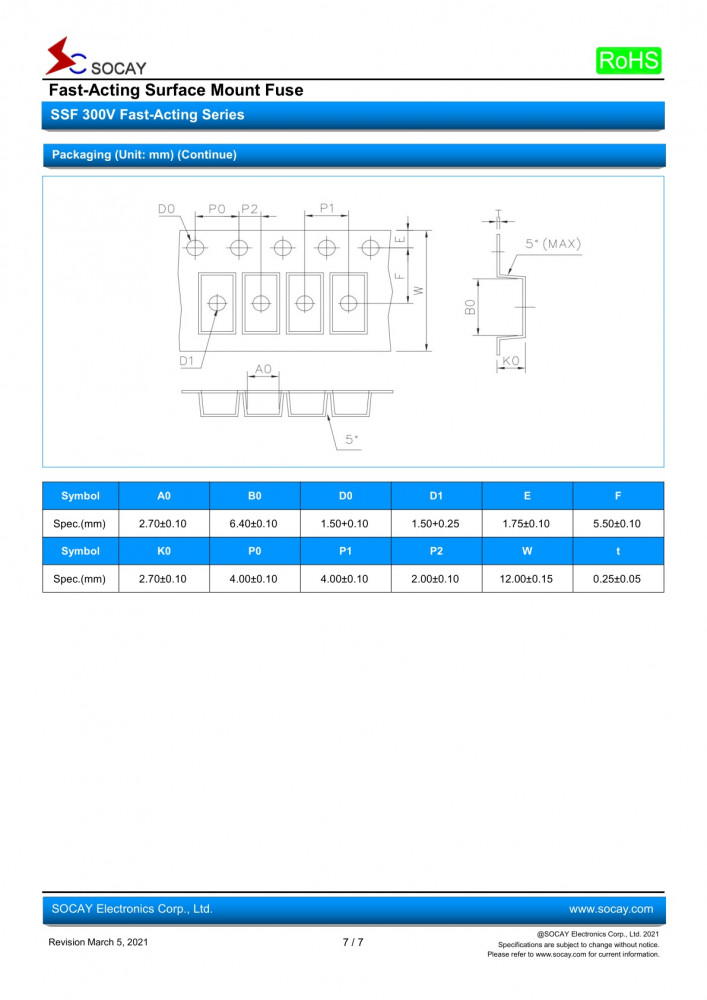 SSF1315 datasheet page 7 preview