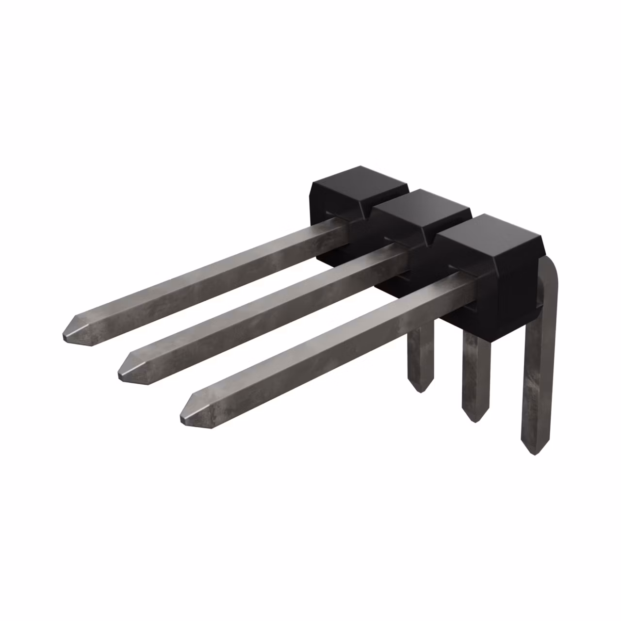 2.00mm Pitch Header, Breakaway, Right-Angle, Through Hole, Vertical, 3 Circuits, Tin (Sn) Overall Plating, Tray, Lead-Free for sale