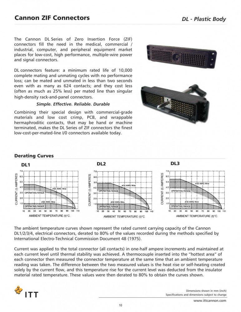 ITT Cannon DL documentation page 10