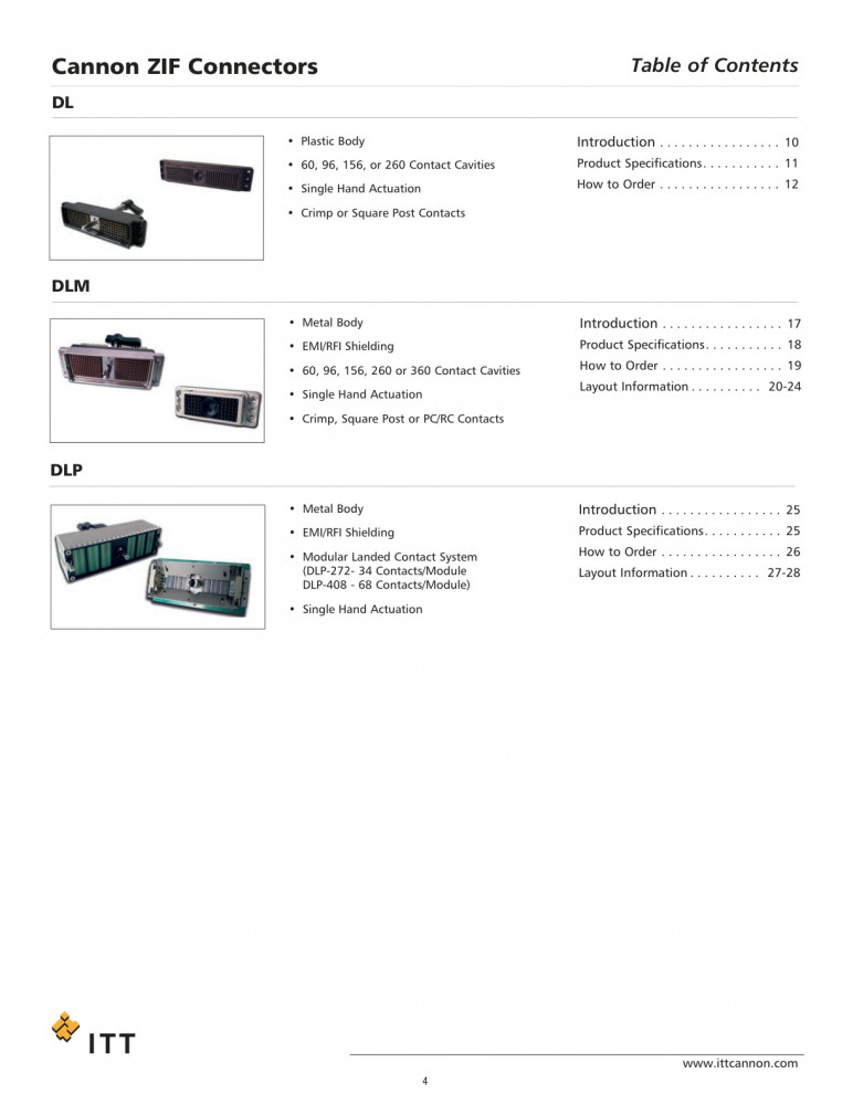 ITT Cannon DL documentation page 4
