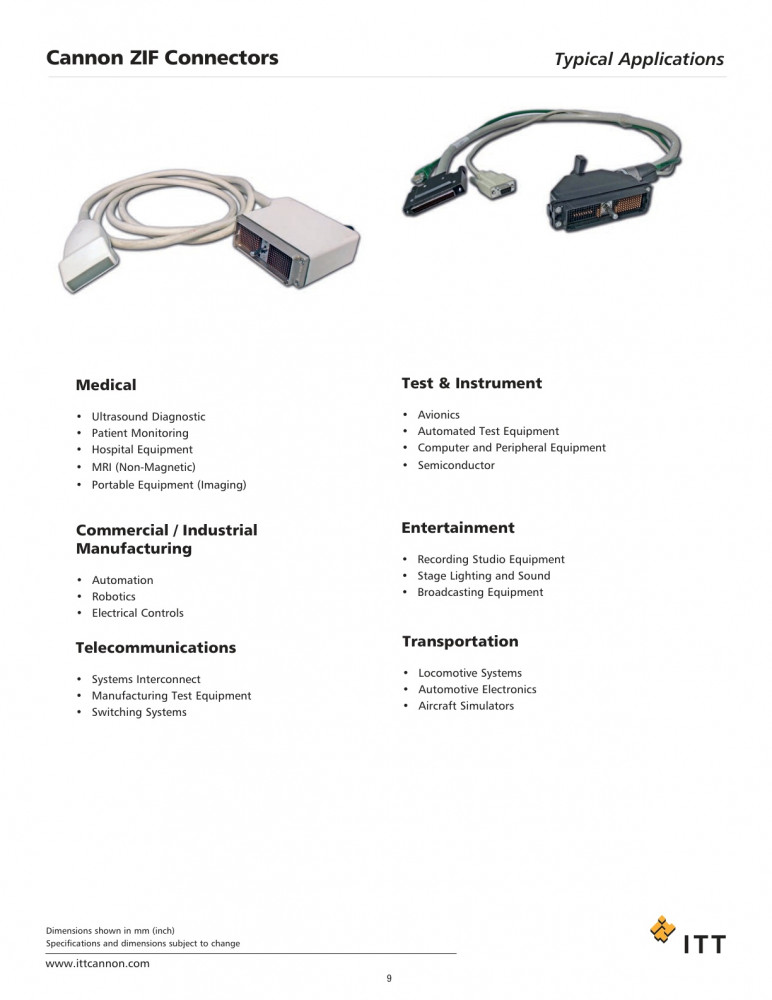 ITT Cannon DL documentation page 9