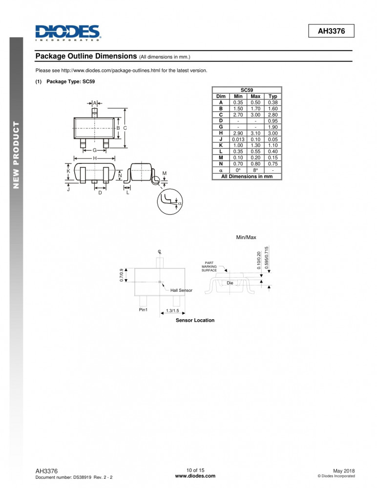 AH3376 datasheet page 10