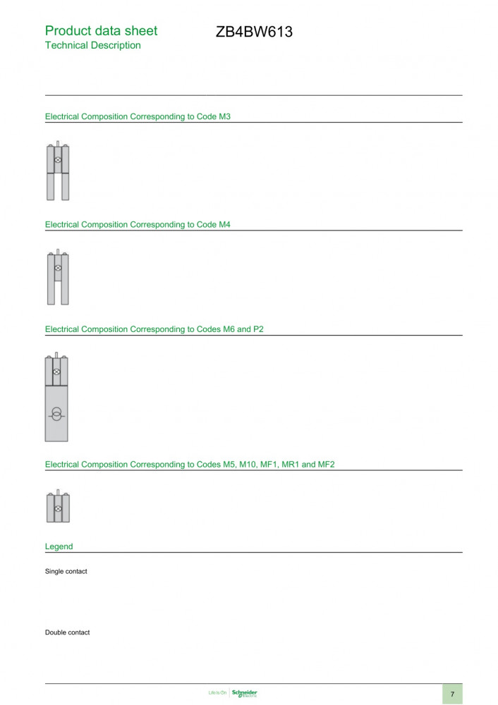 ZB4BW613 technical documentation page 7