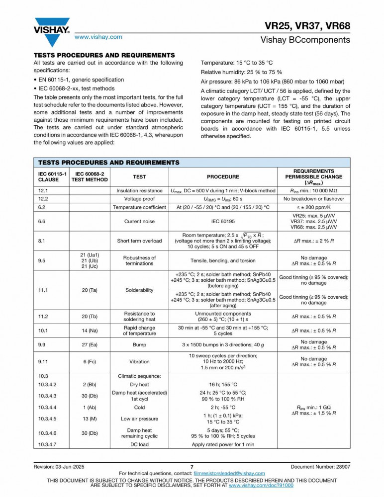 VR37 resistor datasheet page 7