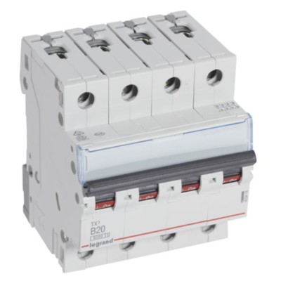 MCB TX3 6000A 4 pole 20A curve B for sale