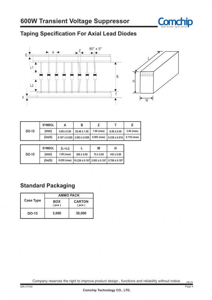 P6KE-HF datasheet page 4
