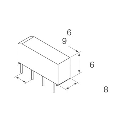 COTO 9202-12-20 High Frequency RF Relay