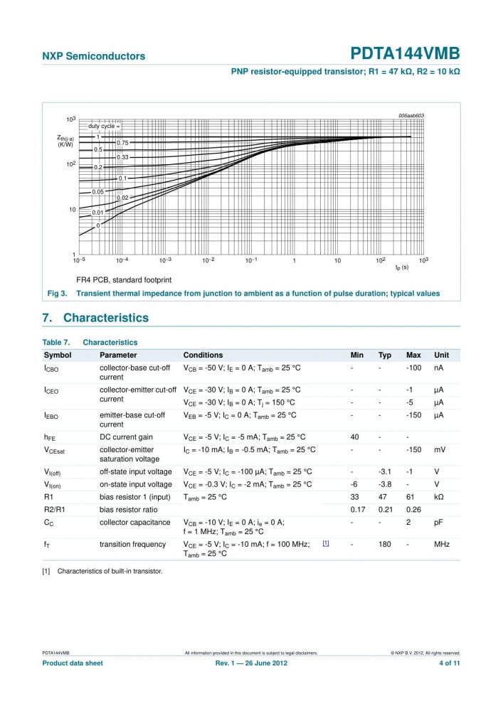 PDTA144VMB datasheet page 5