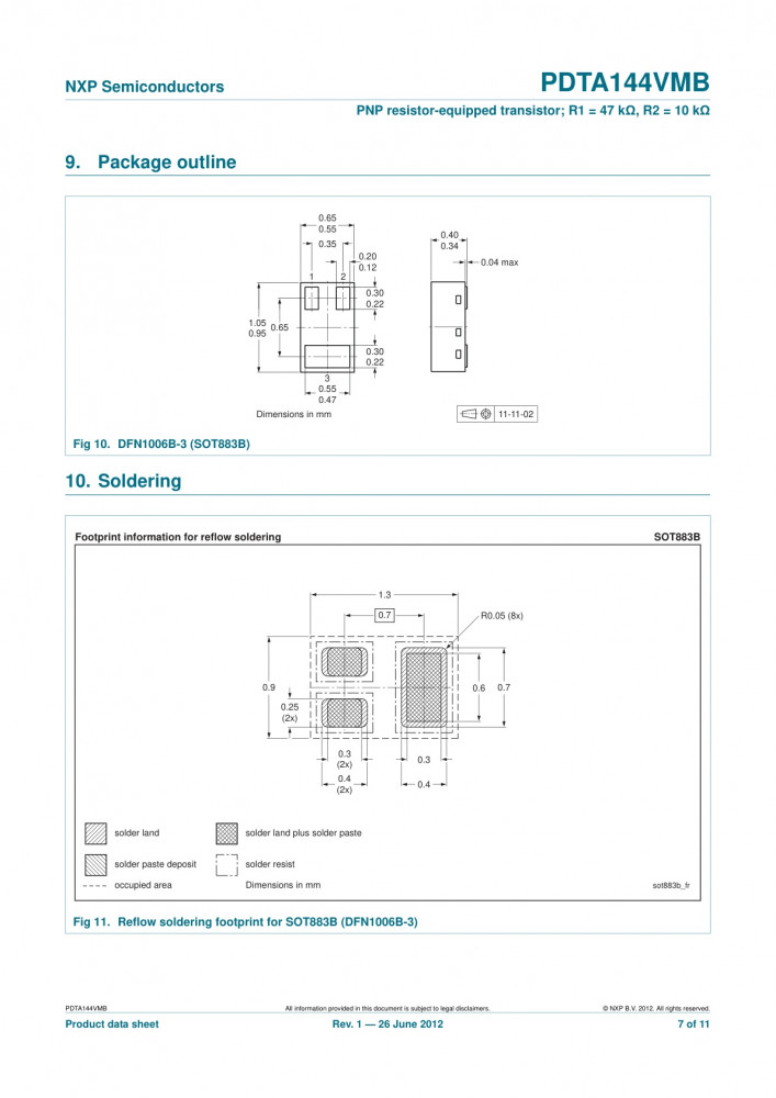 PDTA144VMB datasheet page 8