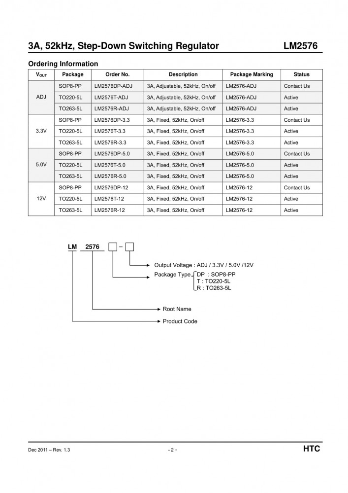 LM2576 datasheet page 2