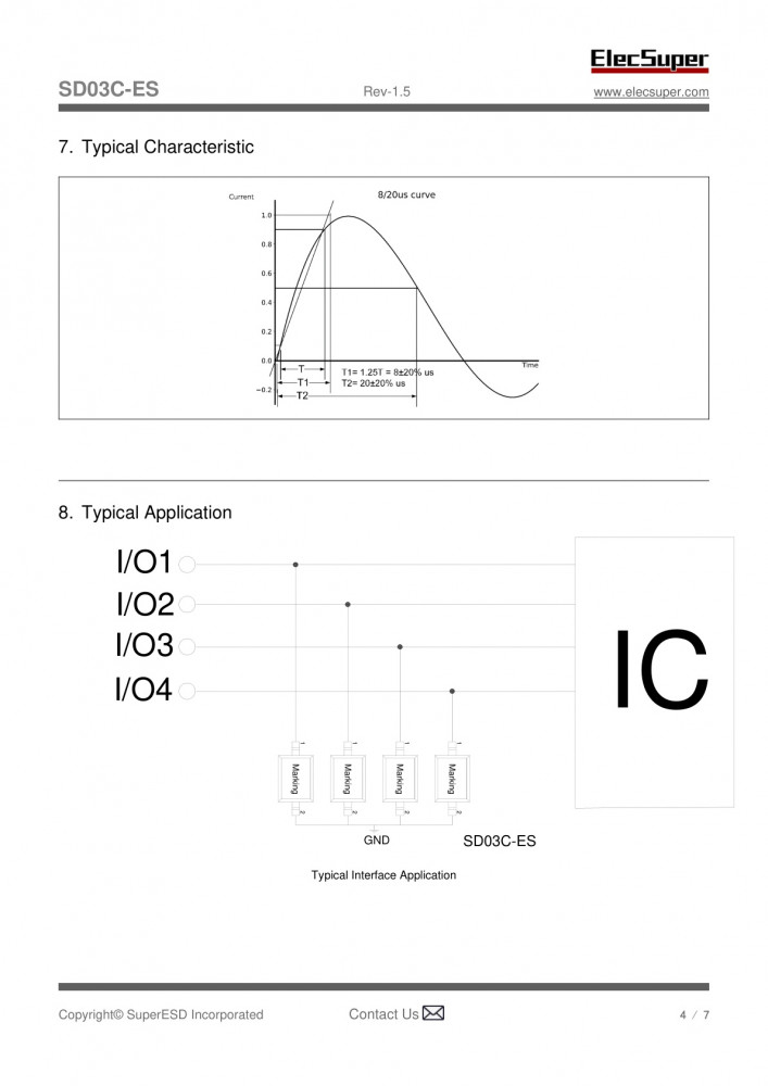 SD03C-ES datasheet page 4