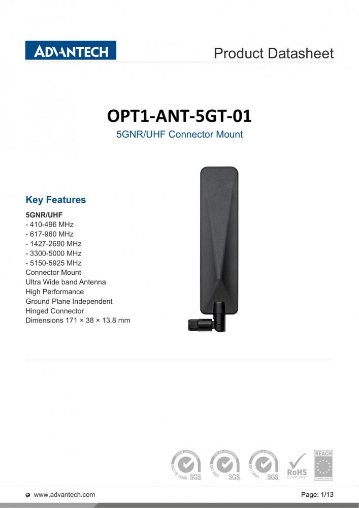 OPT1-ANT-5GT-01 document page 1