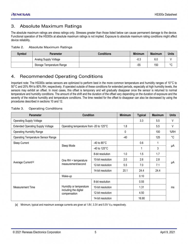 HS3004 technical document page 5