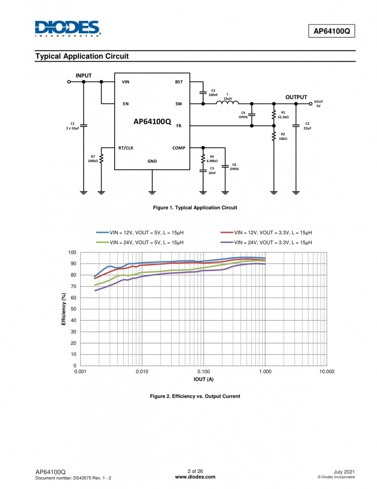 AP64100QSP-13 datasheet page 2