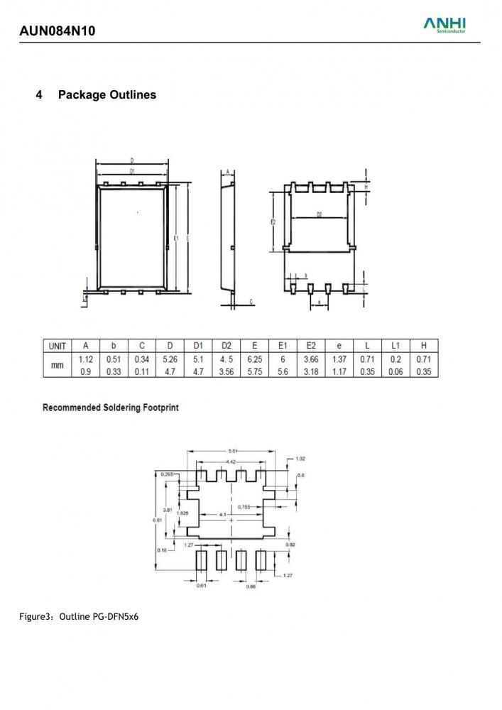 AUN084N10 datasheet page 6