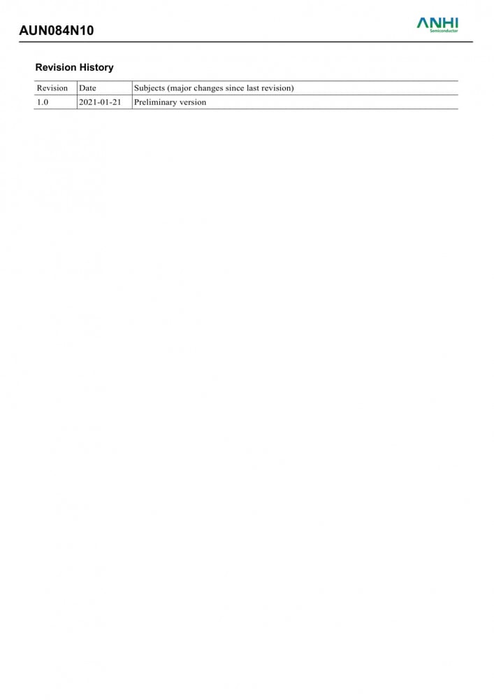 AUN084N10 datasheet page 7