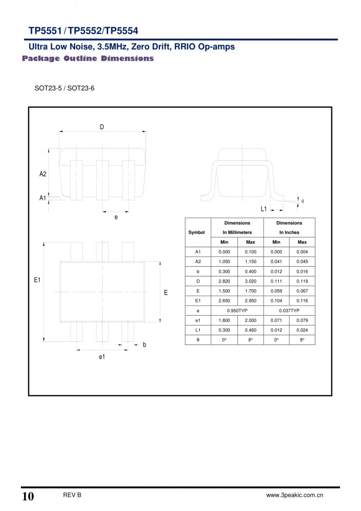 TP5552-SR technical document page 10