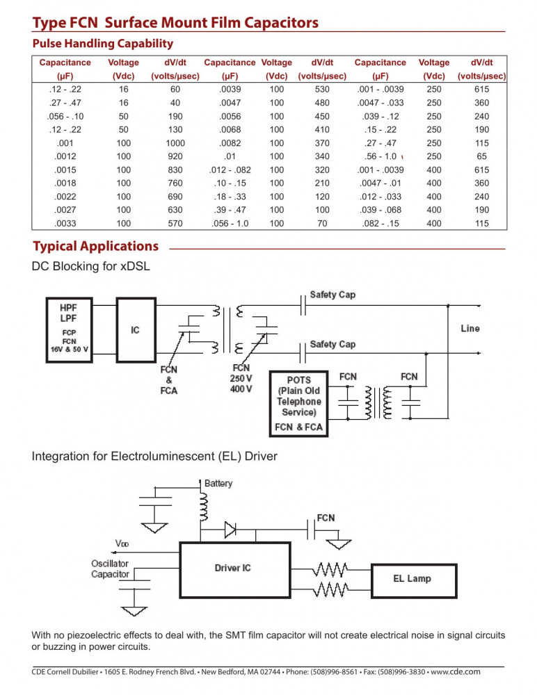 FCN datasheet page 8