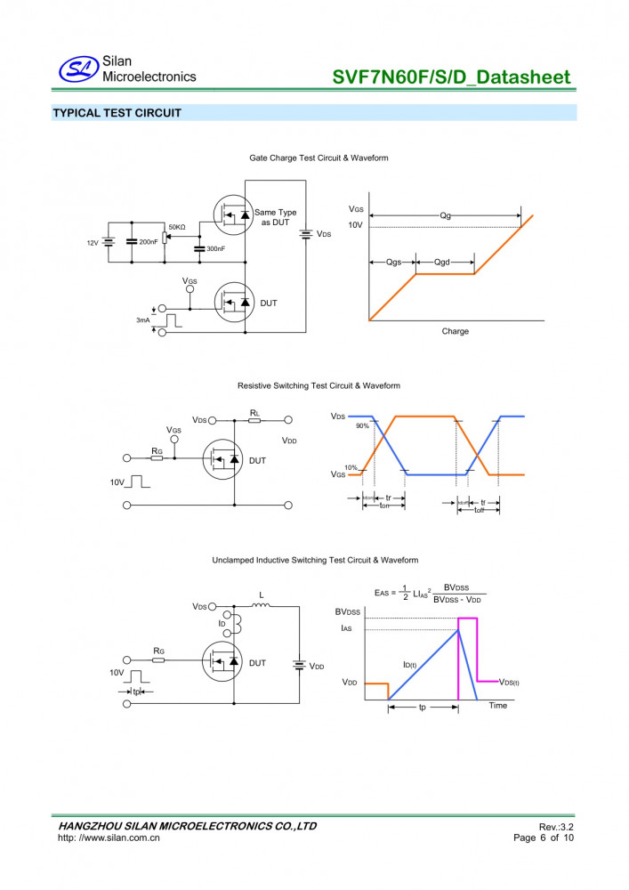 SVF7N60F datasheet page 6