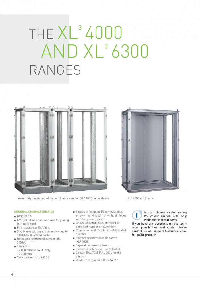 Legrand technical document page 6