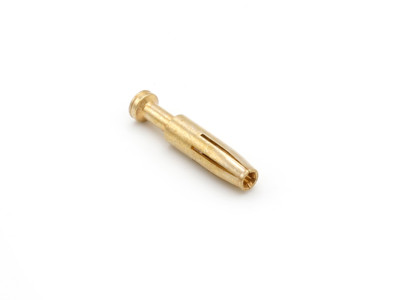 Heavy-Duty Turned Crimp Contact for 16A Inserts and Modules, Female, Gold  (Au) Plated Copper Alloy, 0.75mm² (18 AWG), 100 per Bag for sale