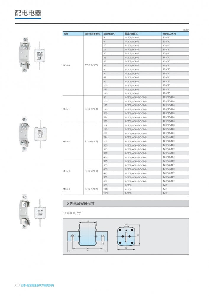 CHINT RT36 series technical document page 2