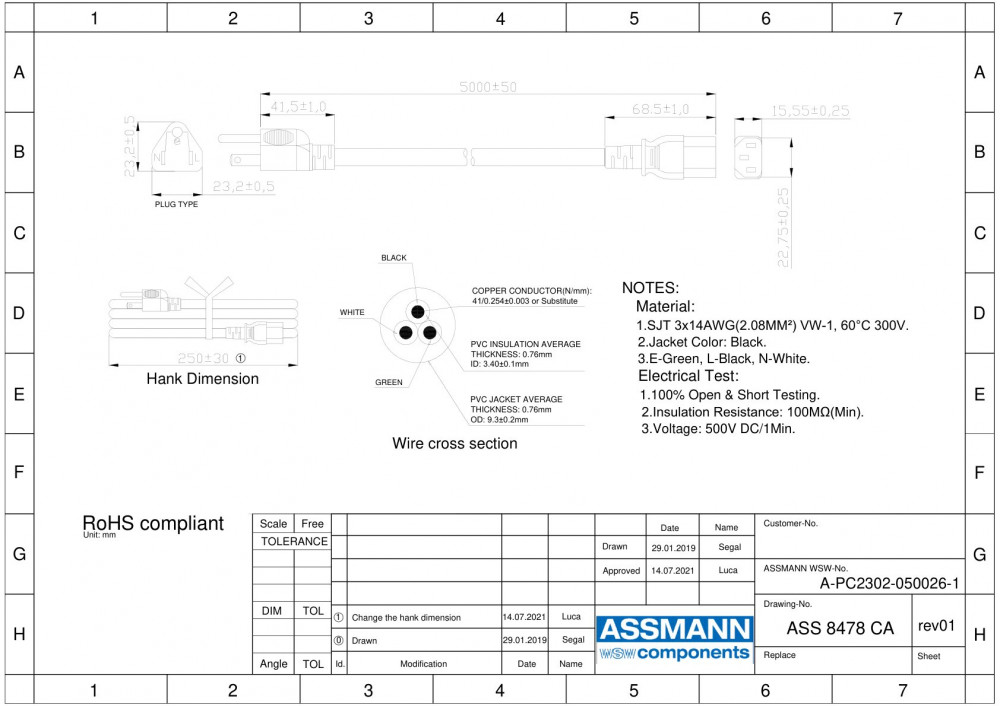 A-PC2302-050026-1 technical drawing