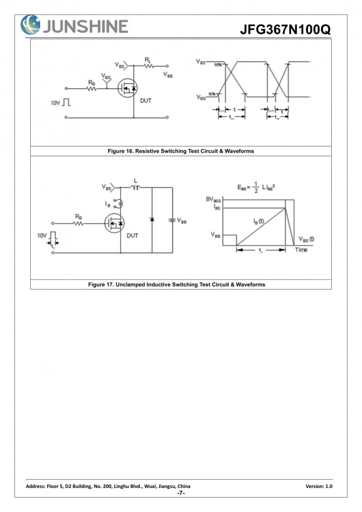 JFG367N100Q datasheet page 7