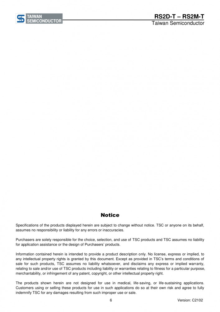 RS2D-T datasheet page 6