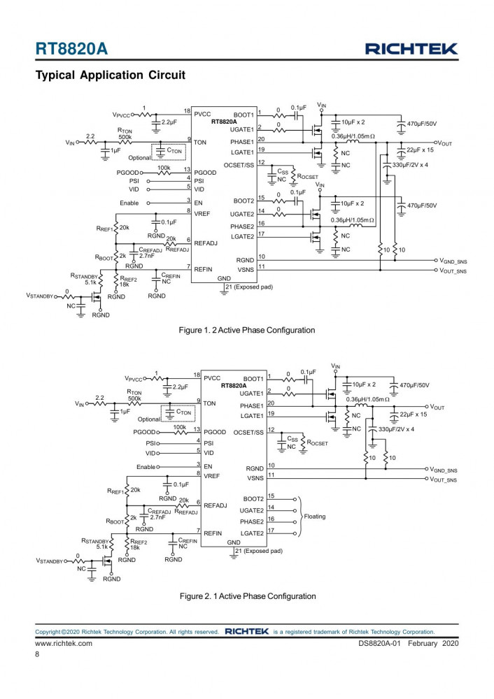 RT8820A technical document page 8