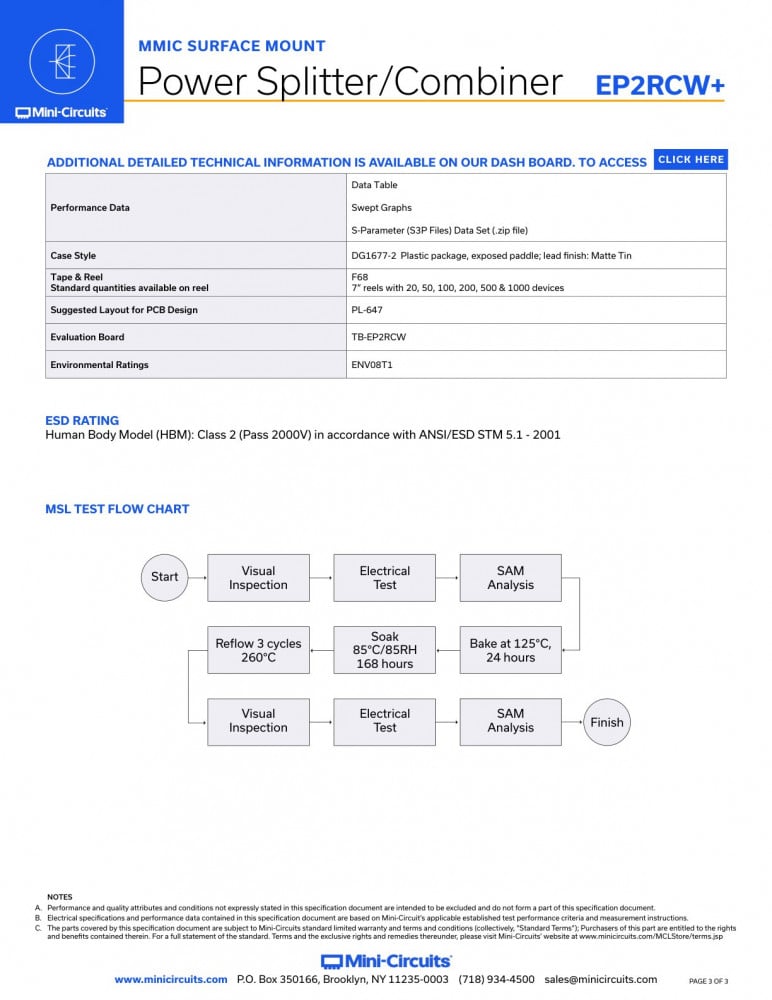 EP2RCW+ datasheet page 3