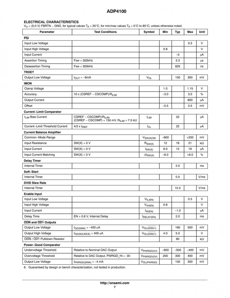 ADP4100 datasheet page 7