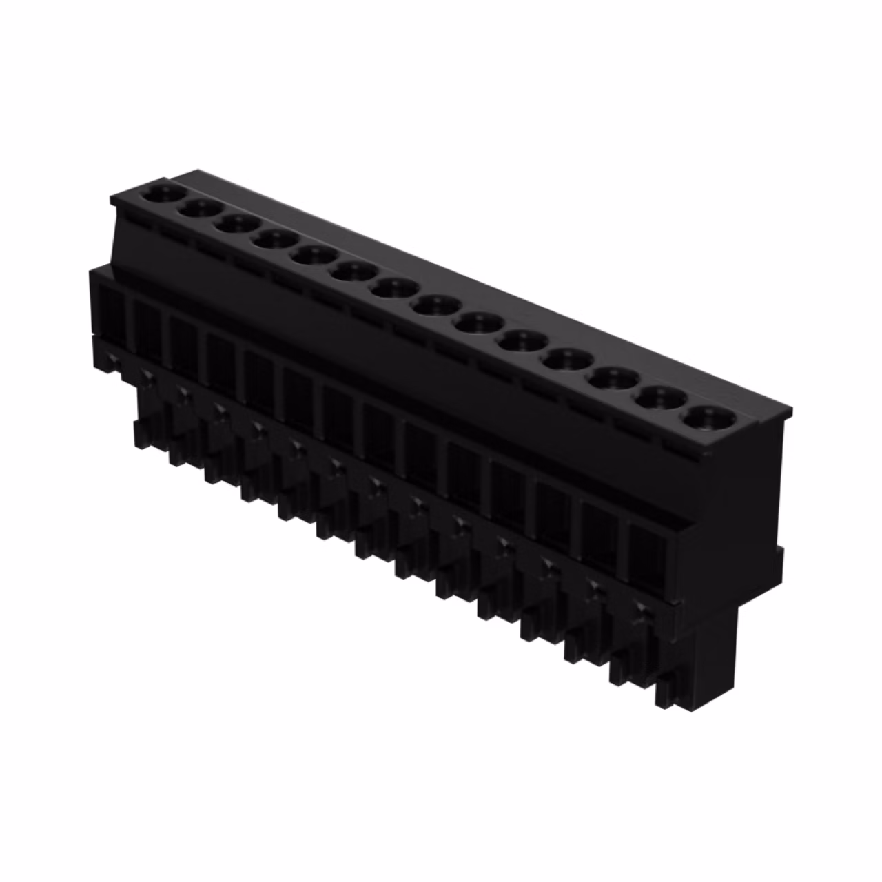3.81mm Pitch Eurostyle Vertical Plug, Front Wire Entry, 14 Circuits for sale